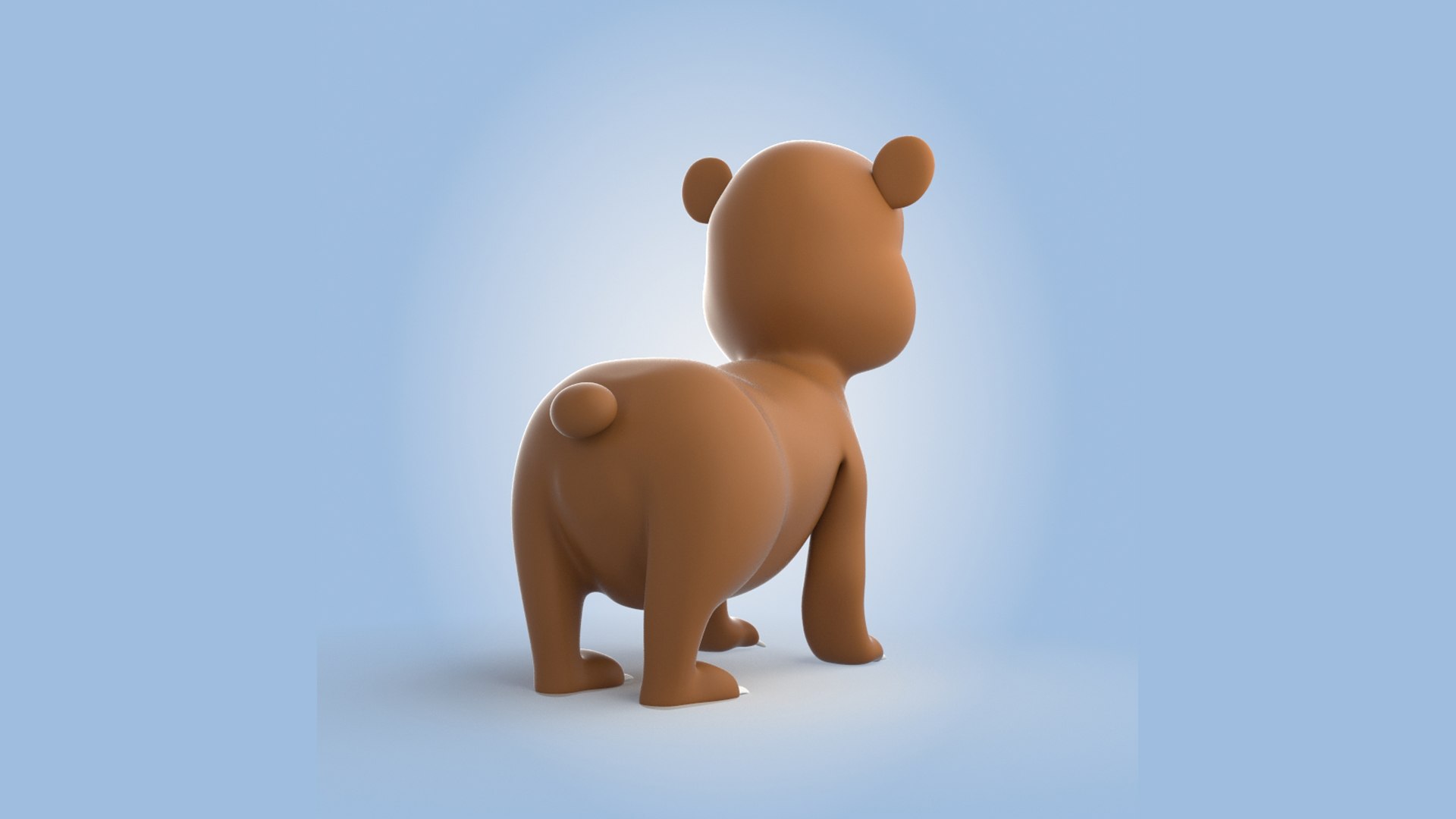 Cartoon Bear 3D Model - TurboSquid 2115242