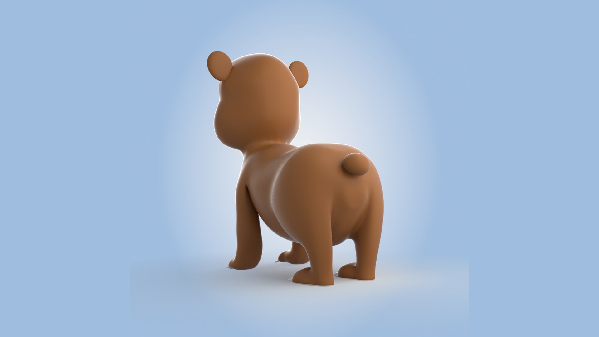 Cartoon Bear 3D Model - TurboSquid 2115242