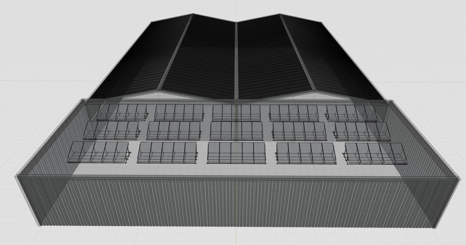 Rooftop Lightweight Solar Construction Type-1 3D Model - TurboSquid 2328266