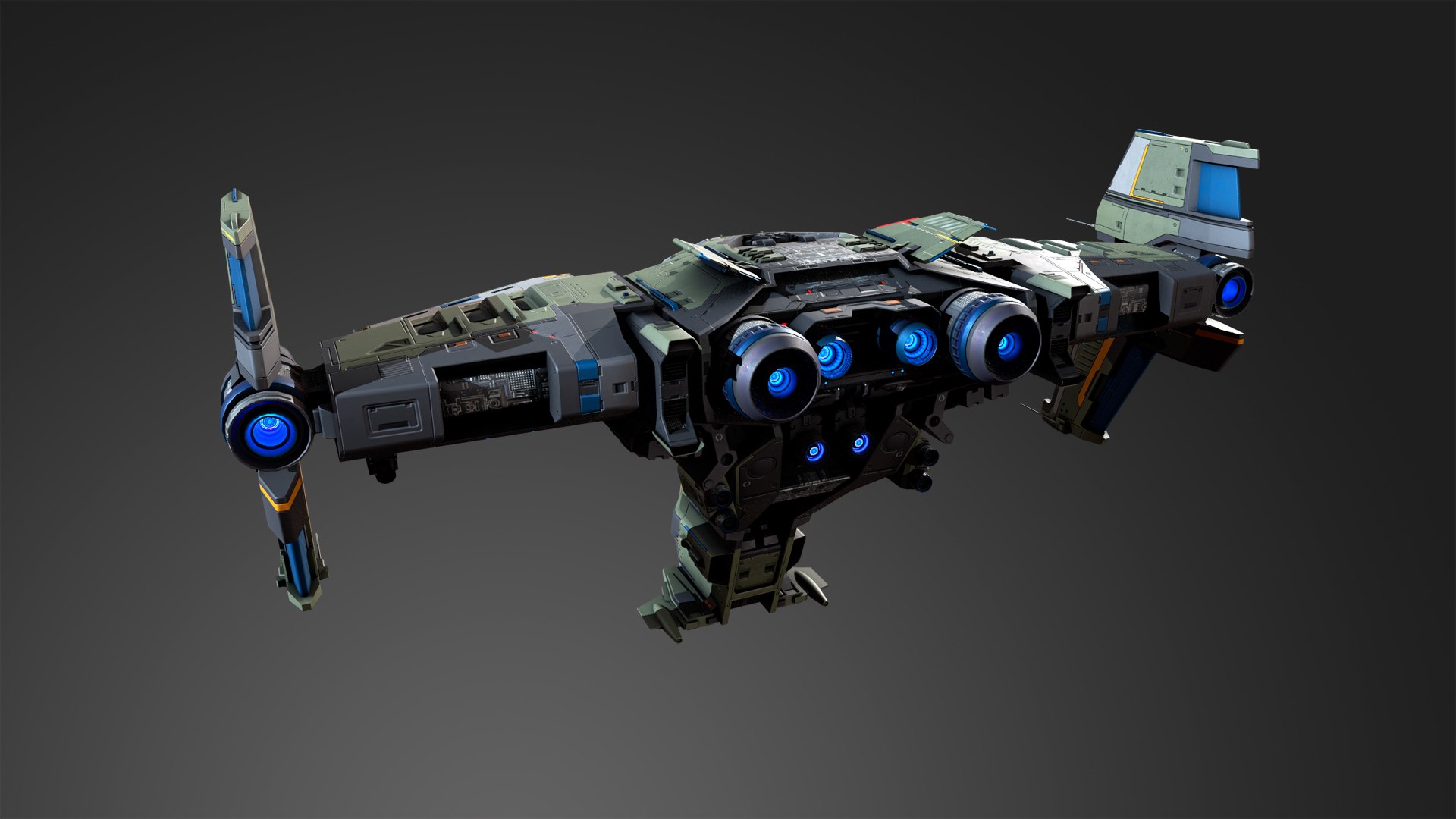 PREDATOR Frigate Spacecraft 3D - TurboSquid 1922289