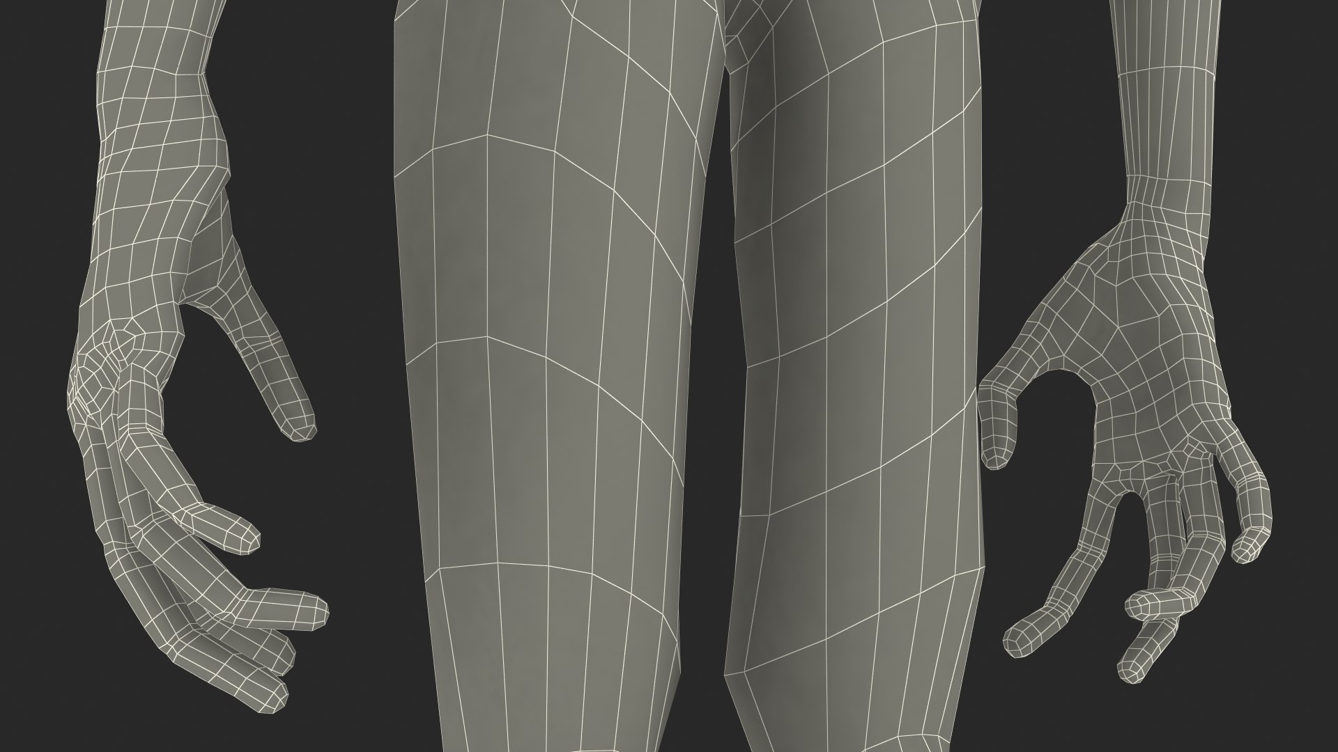 3D Model Humanoid Alien Standing Pose Fur - TurboSquid 1871193