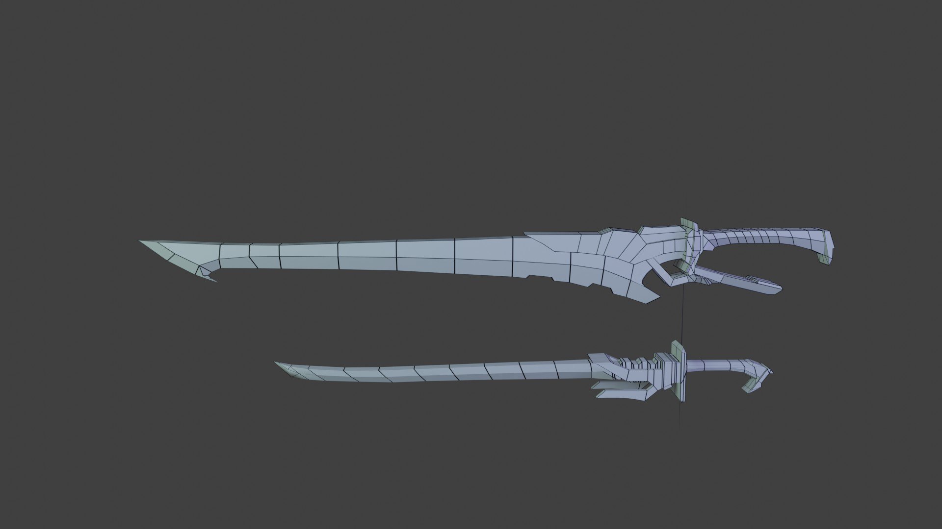 3D Sci-fi Fantasy Battle Sword Model - TurboSquid 2059088