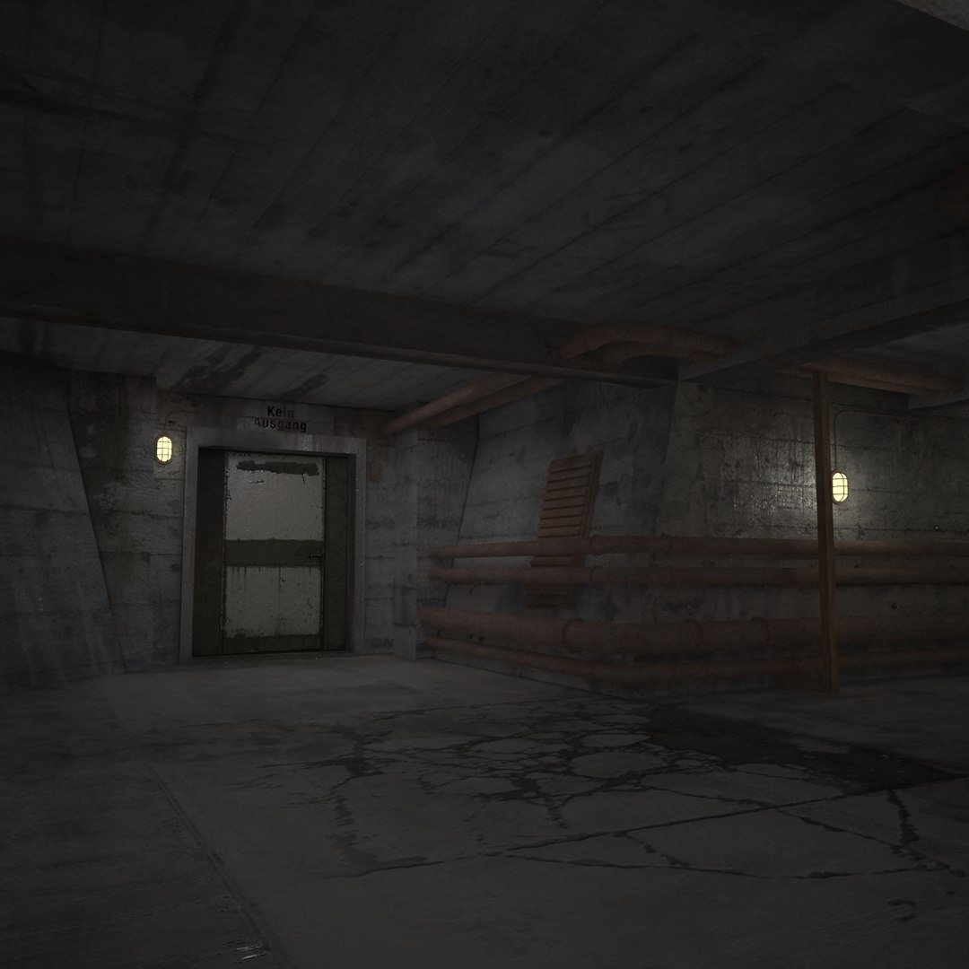 3D Model Bunker - TurboSquid 1203216