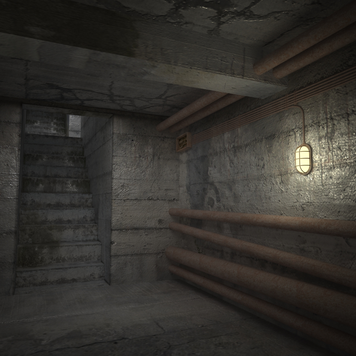 modelo 3d Búnker - TurboSquid 1203216