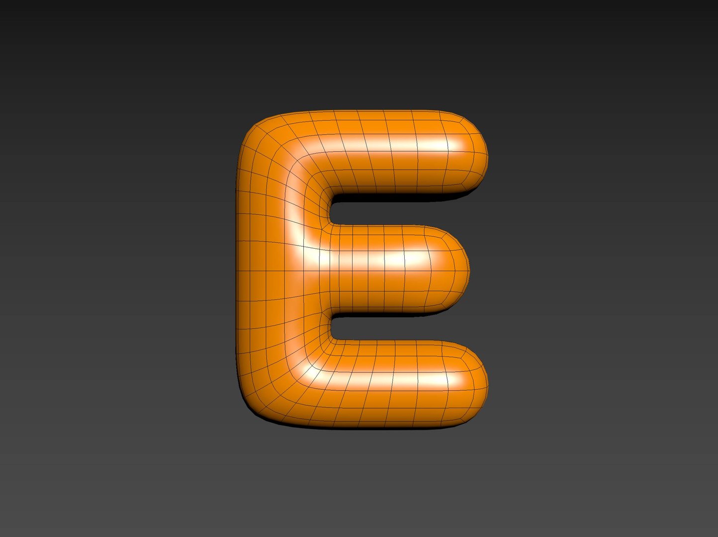 3D Model E Alphabet - TurboSquid 2302204