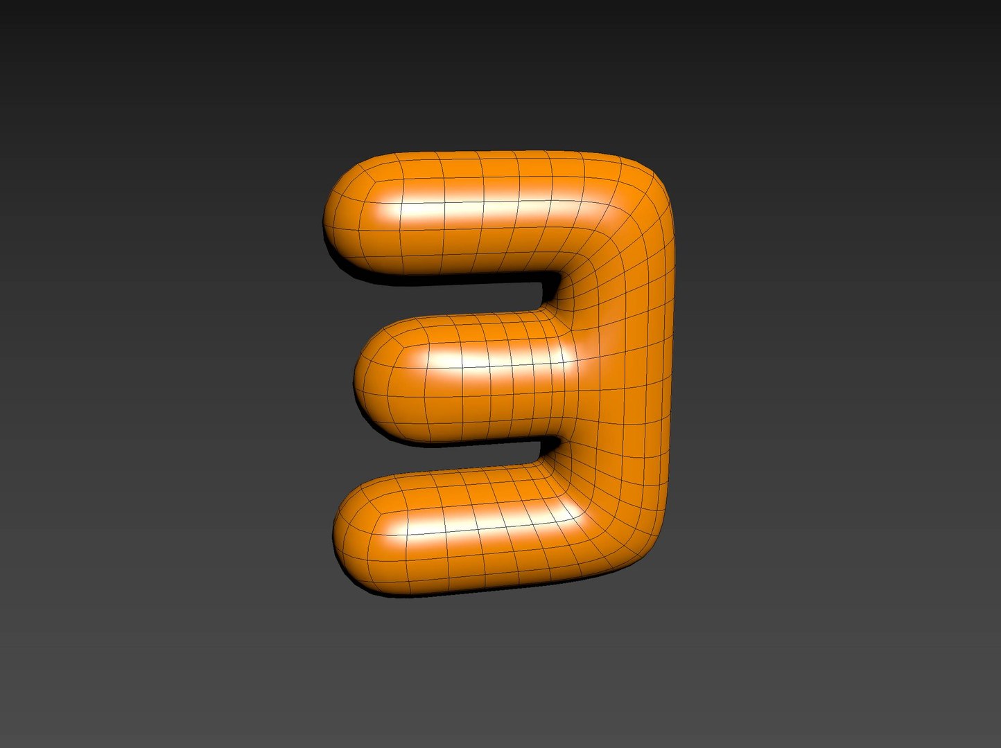 3D Model E Alphabet - TurboSquid 2302204
