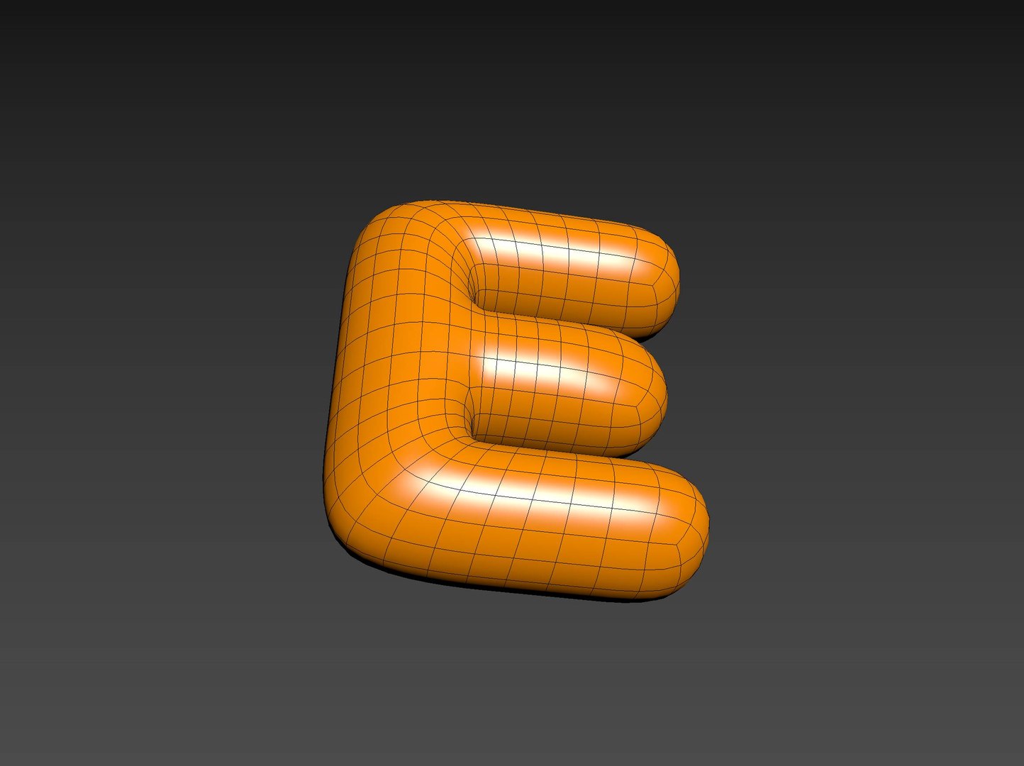 3D Model E Alphabet - TurboSquid 2302204