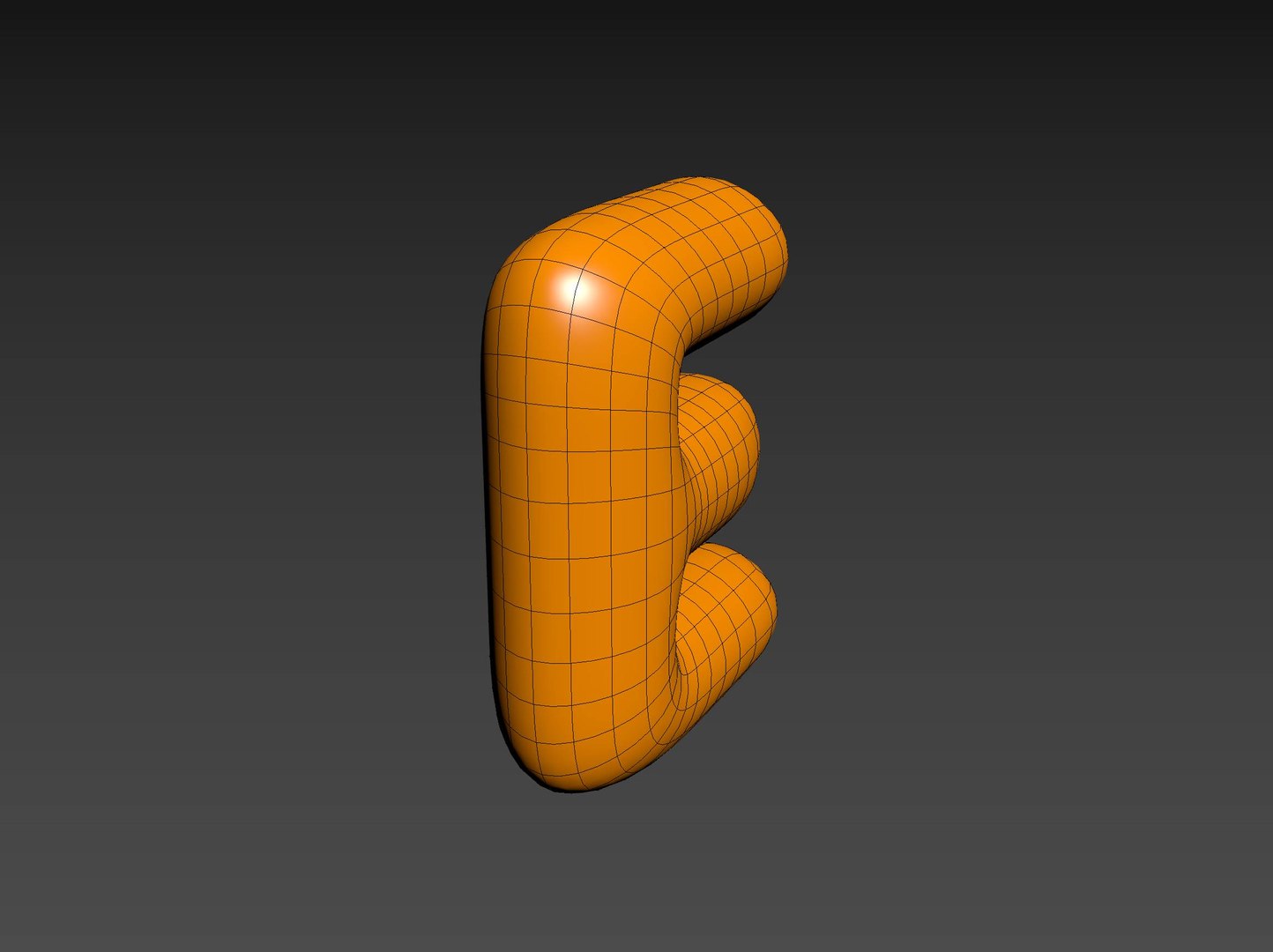 3D Model E Alphabet - TurboSquid 2302204
