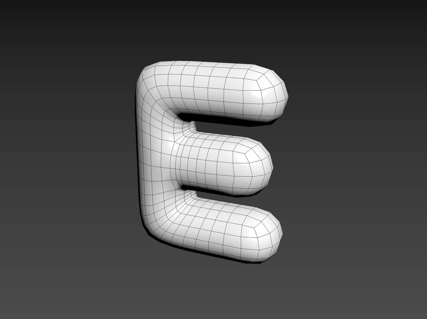 3D Model E Alphabet - TurboSquid 2302204