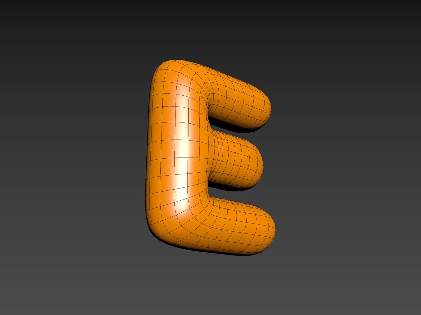 3D Model E Alphabet - TurboSquid 2302204