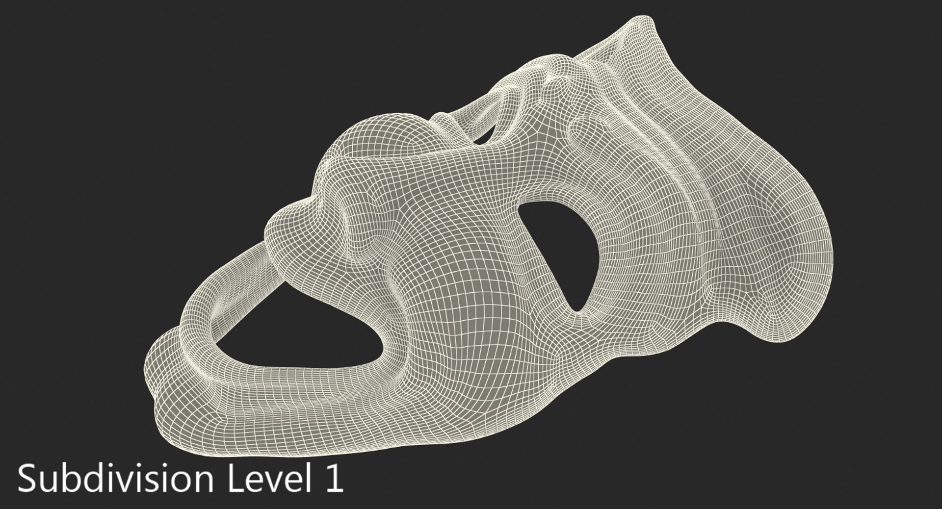 Comedy Theatre Mask Model - TurboSquid 1292010