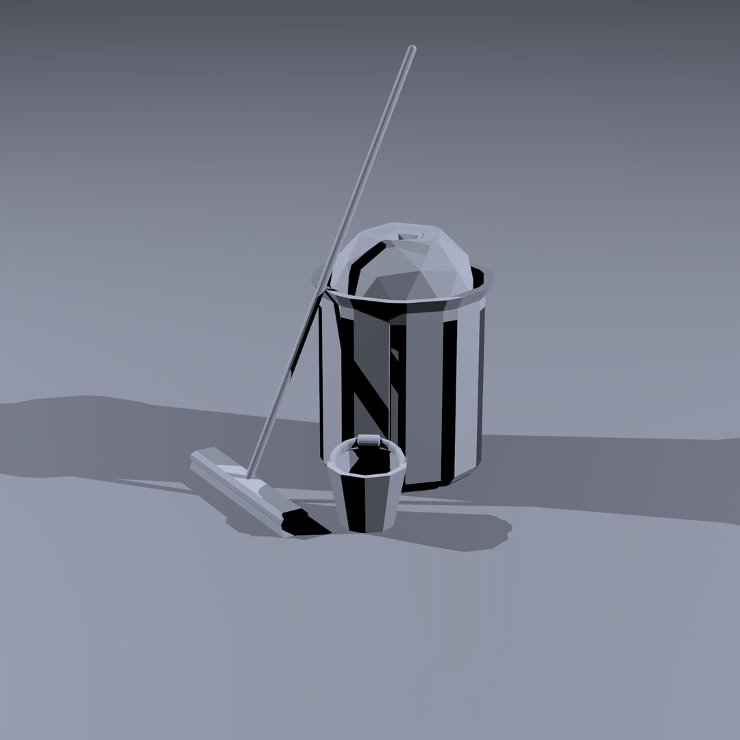 Free Cleaning Equipment 3D Model - TurboSquid 1693554