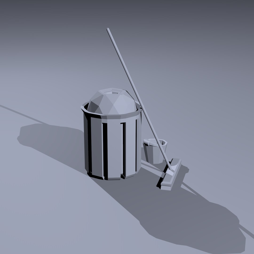 Free Cleaning Equipment 3D Model - TurboSquid 1693554