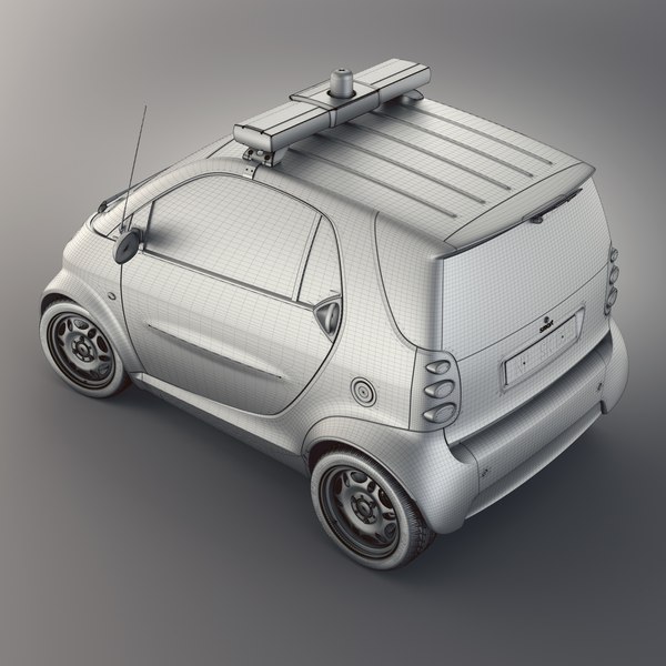 3d model smart fortwo