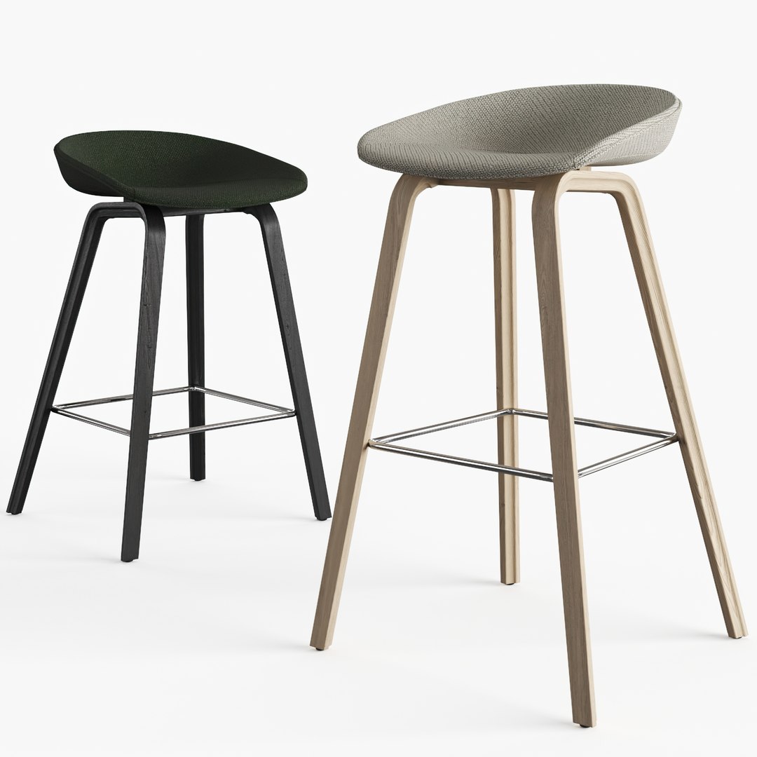 3D Model Hay - Stool Barstool - TurboSquid 1651287