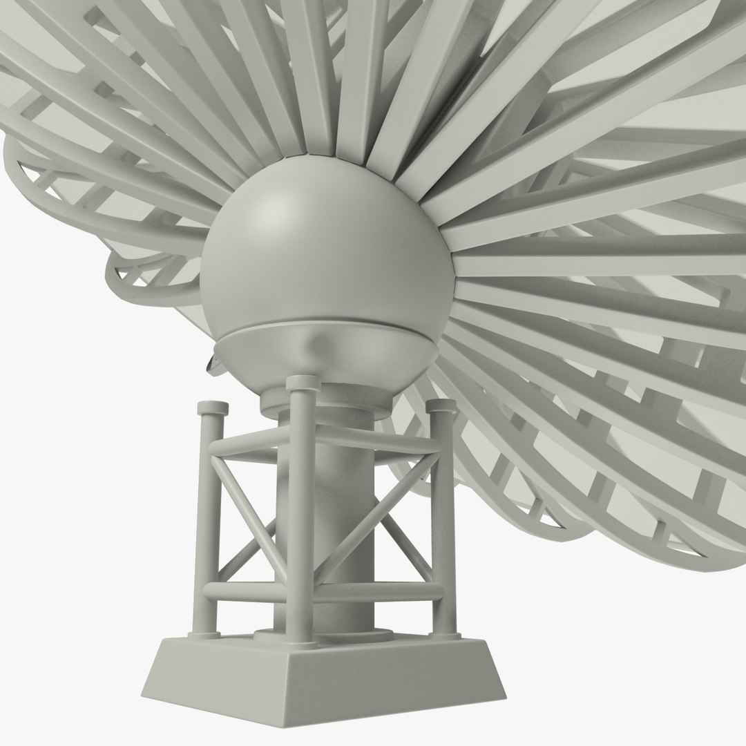 3D Satellite Dish Model - TurboSquid 1202530