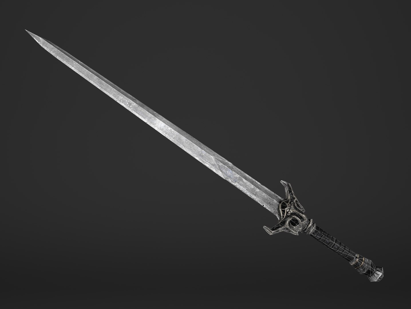 Steel Sword Model - TurboSquid 1436528