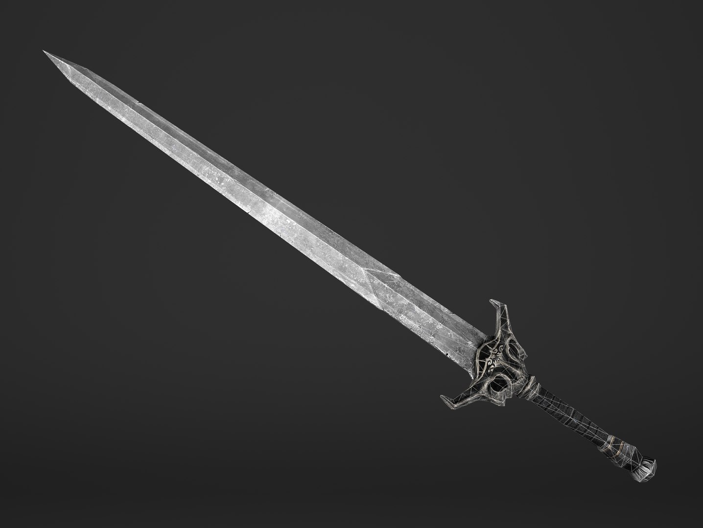 Steel Sword Model - TurboSquid 1436528