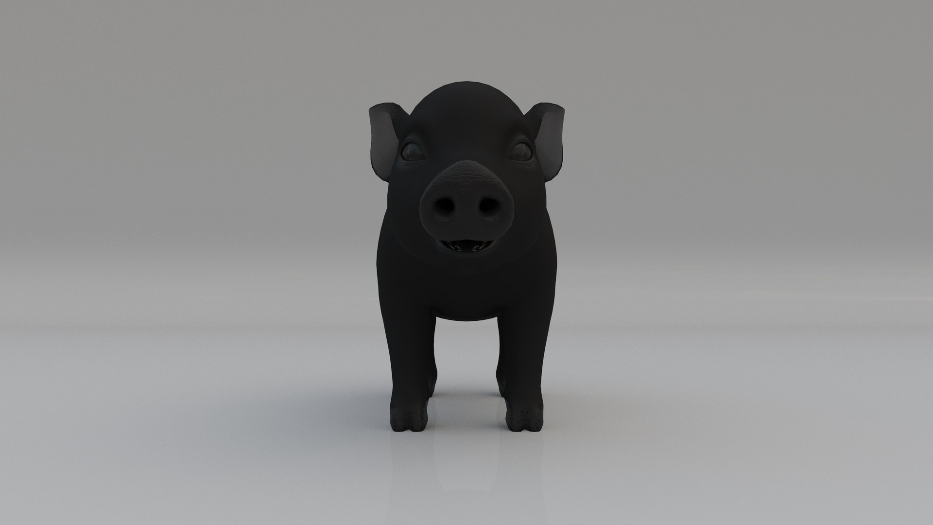 3D Pig Piglet FUR ANIMATED Model - TurboSquid 1962190