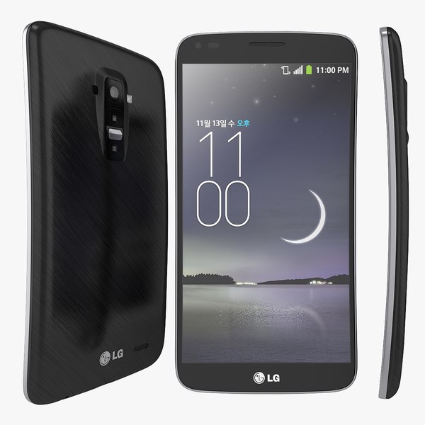 3ds max curved smartphone lg g
