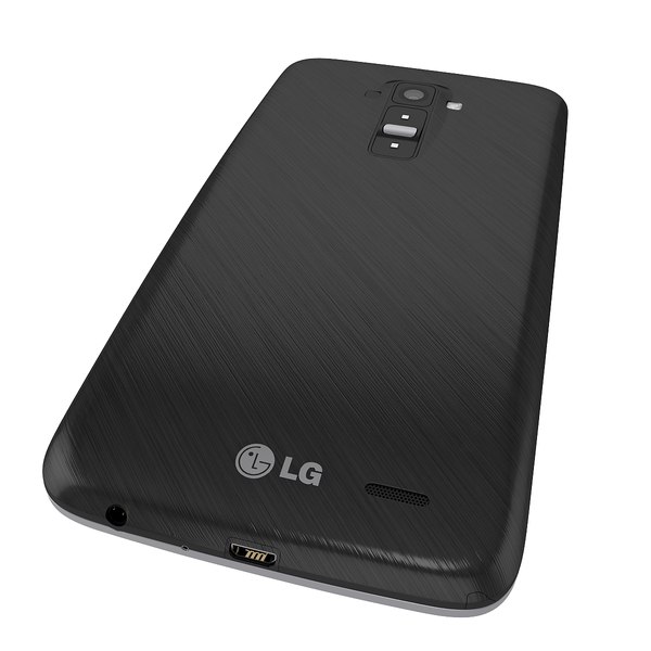 3ds max curved smartphone lg g