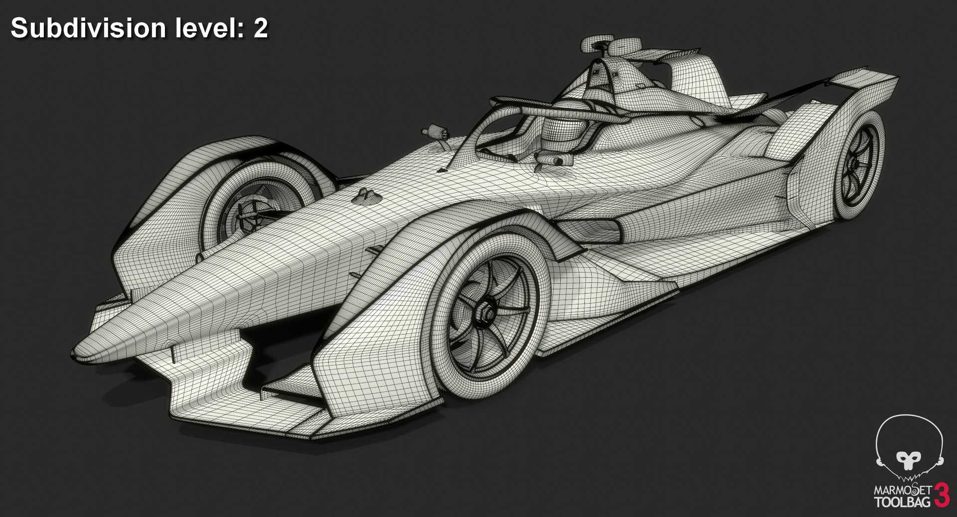 3D 2 formula e model - TurboSquid 1676870