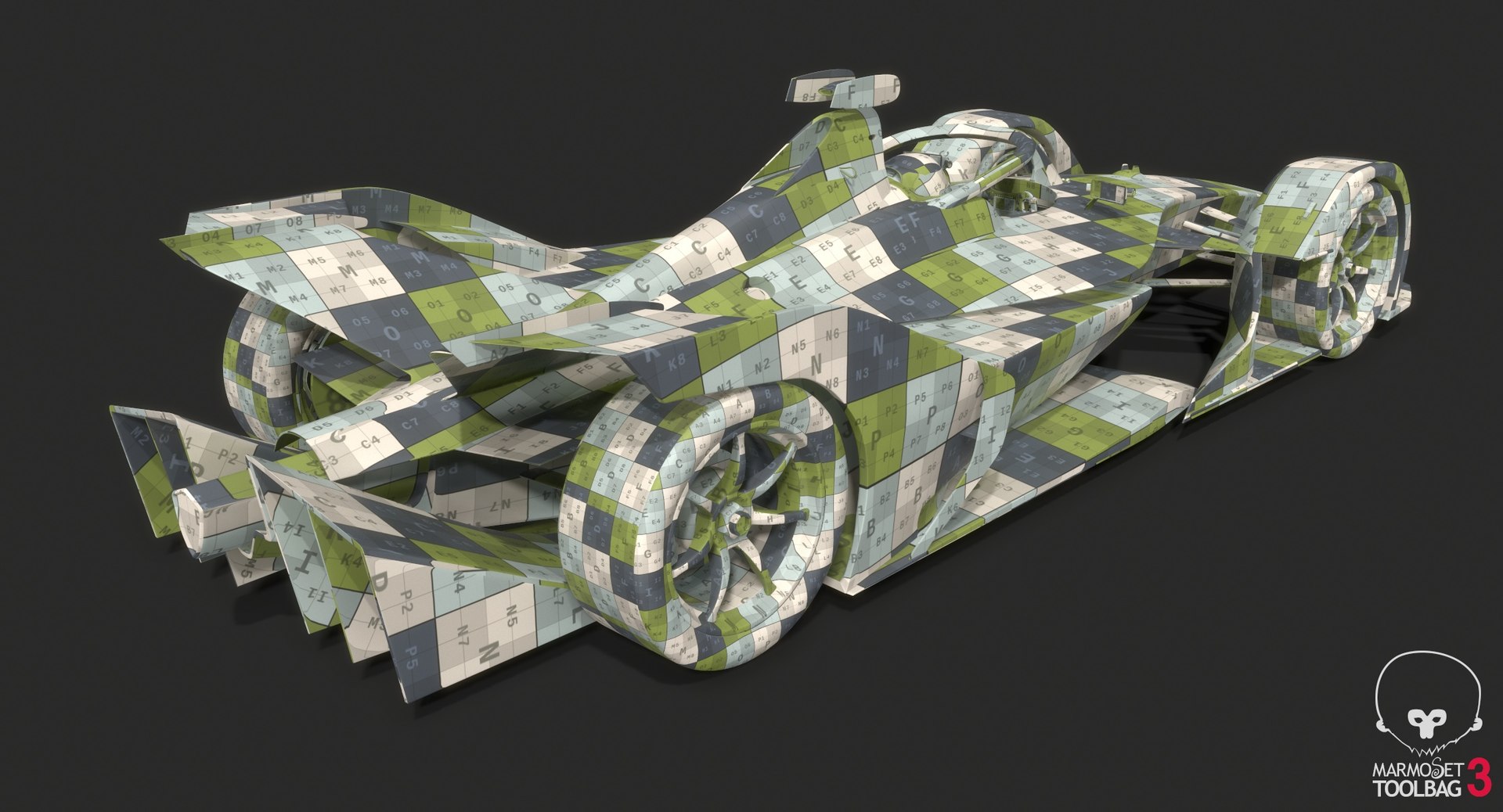 3D 2 formula e model - TurboSquid 1676870