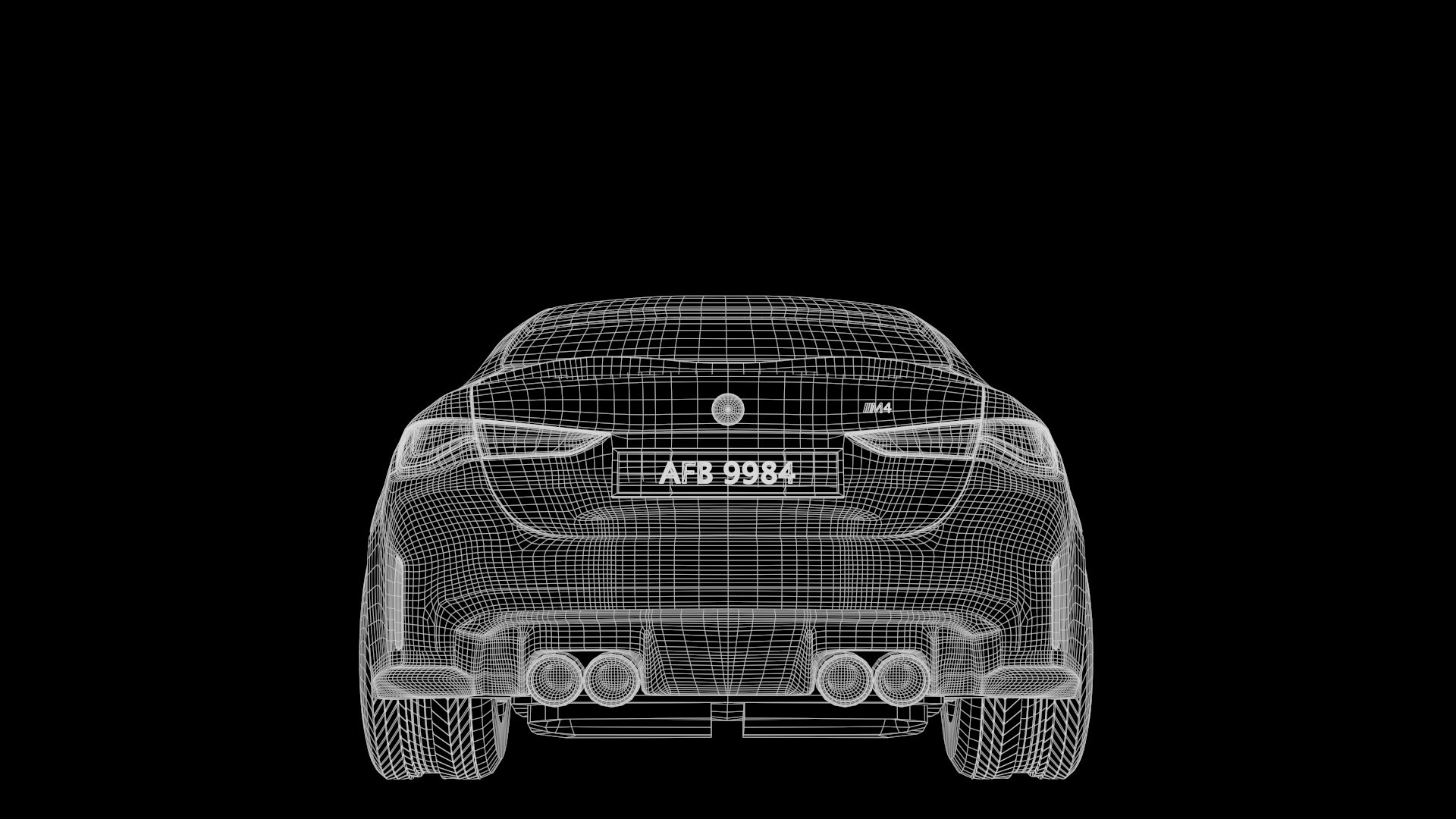 3D BMW M4 Model - TurboSquid 2217404