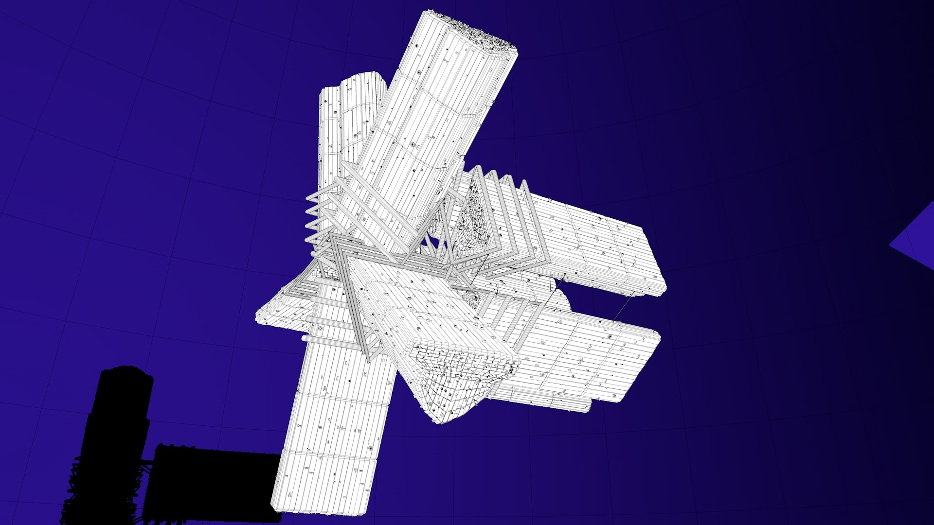 3D Model Scary Haunted Alien Spacecraft - TurboSquid 2427898