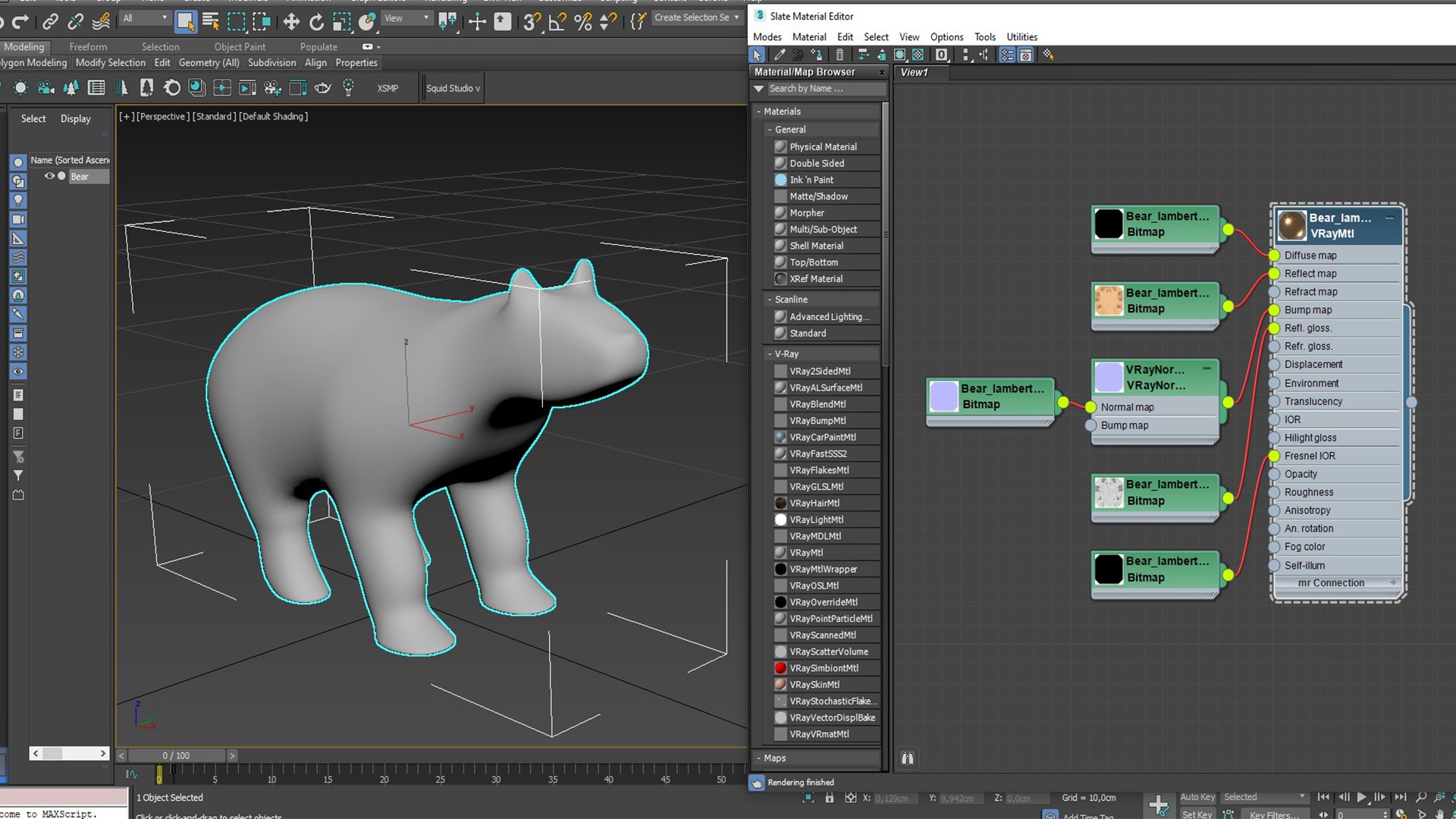 Bear PBR 3D - TurboSquid 1967123