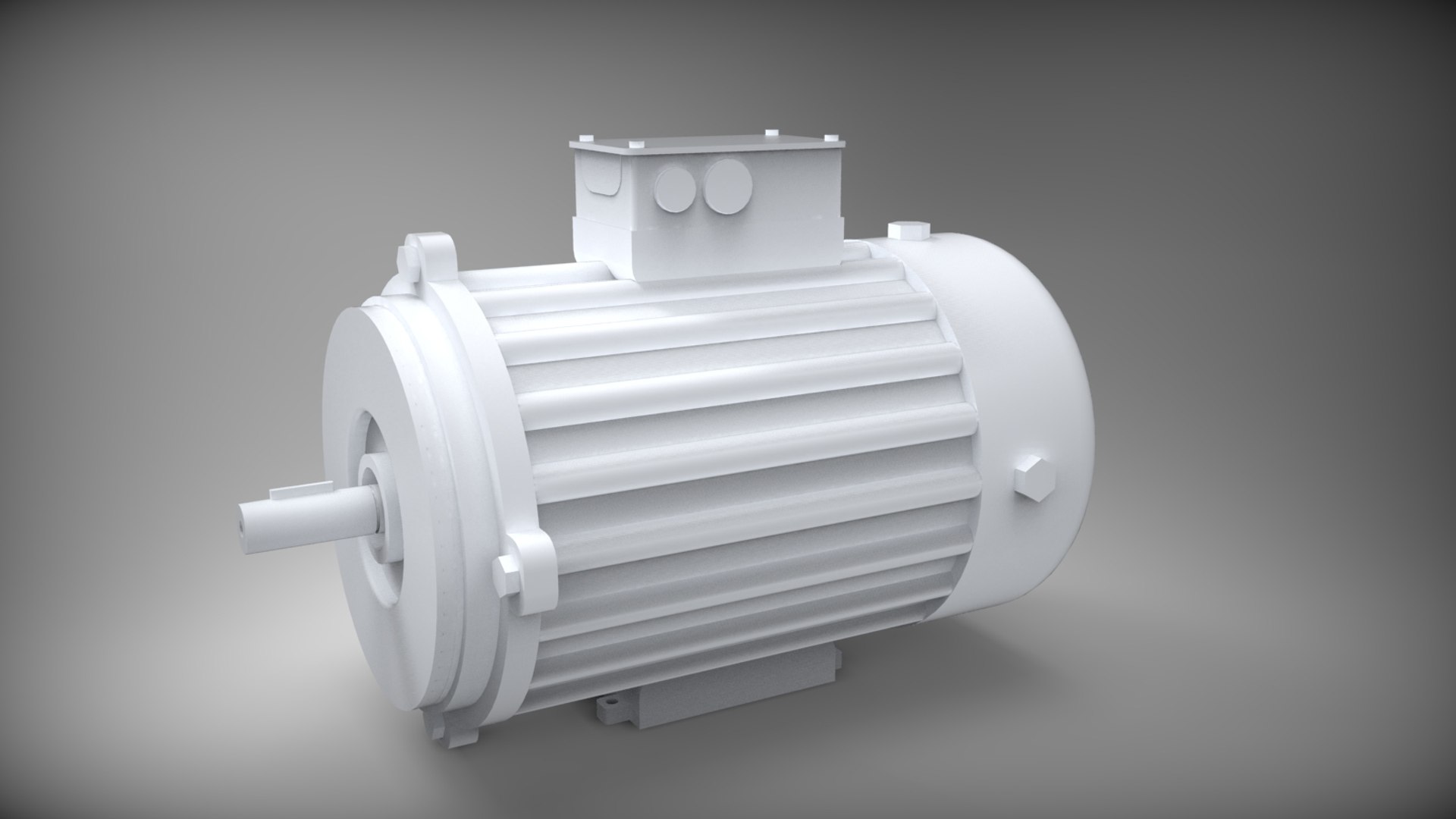electric motor 3d model