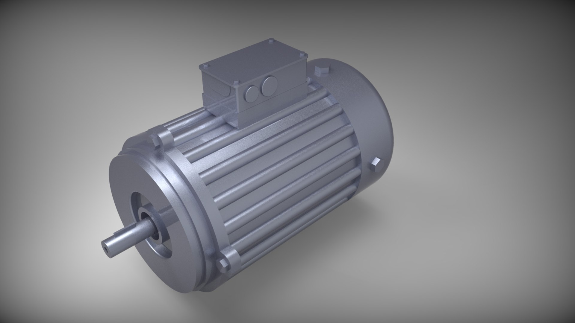 electric motor 3d model