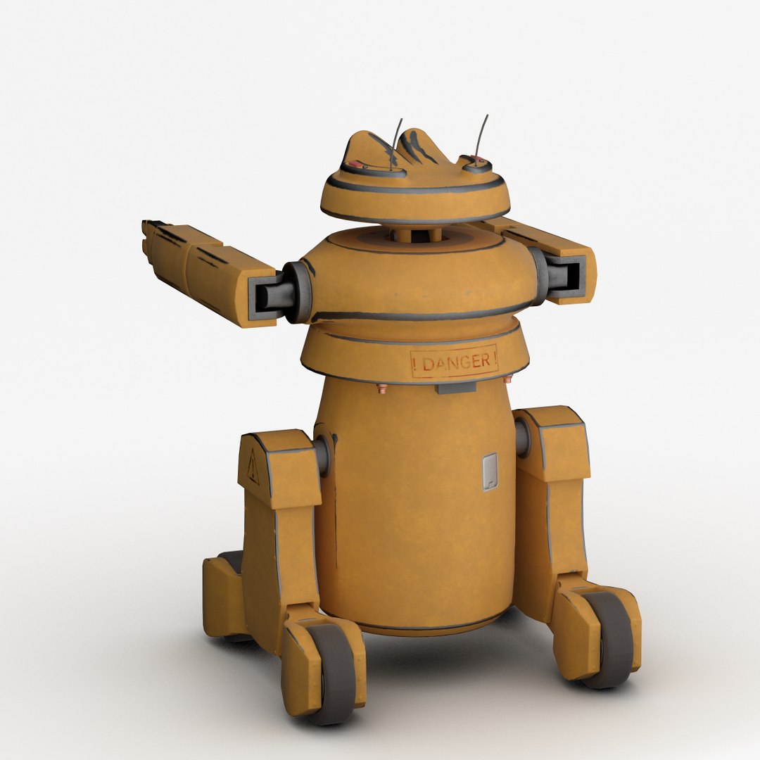 3D Robot Bot Model - TurboSquid 1155625