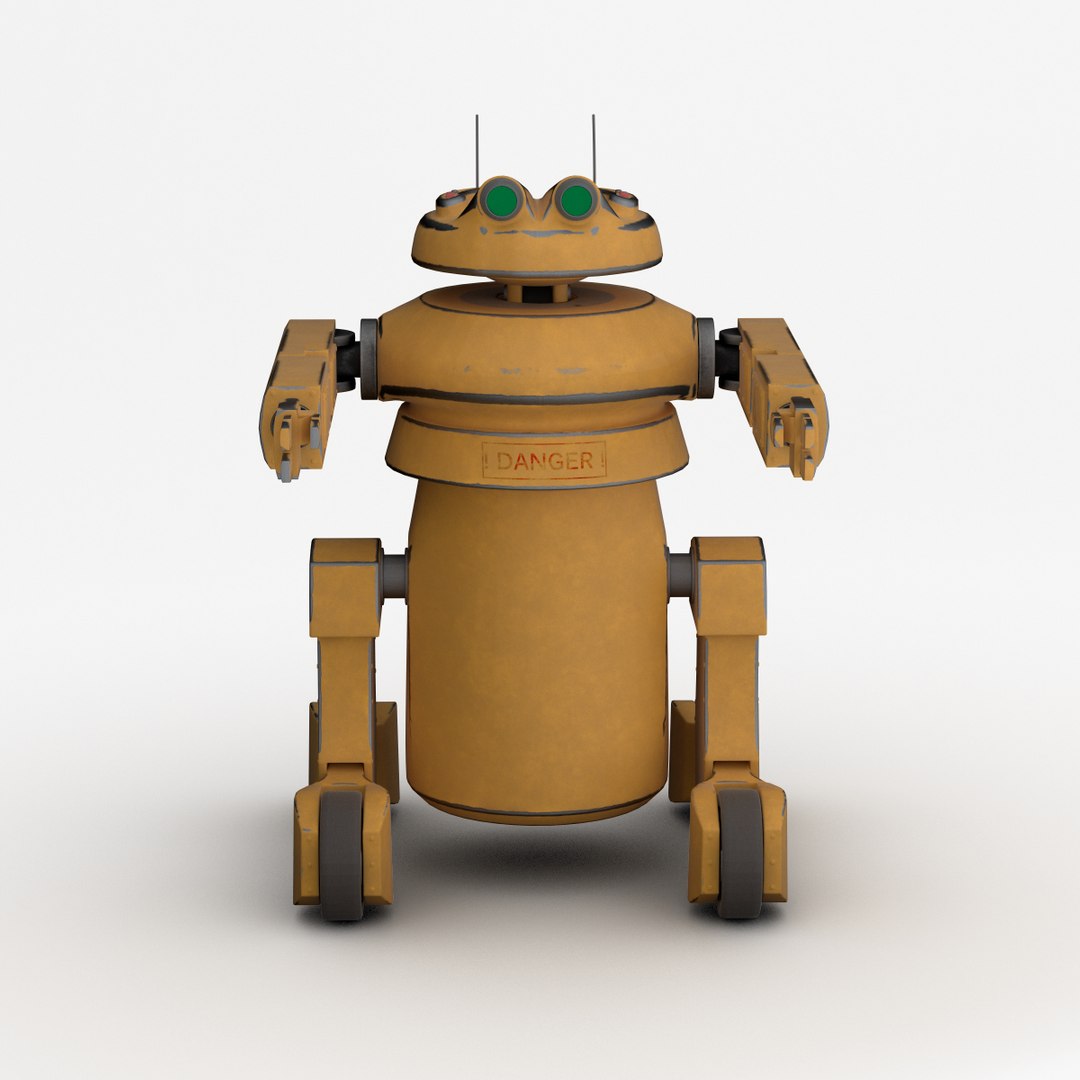 3D Robot Bot Model - TurboSquid 1155625