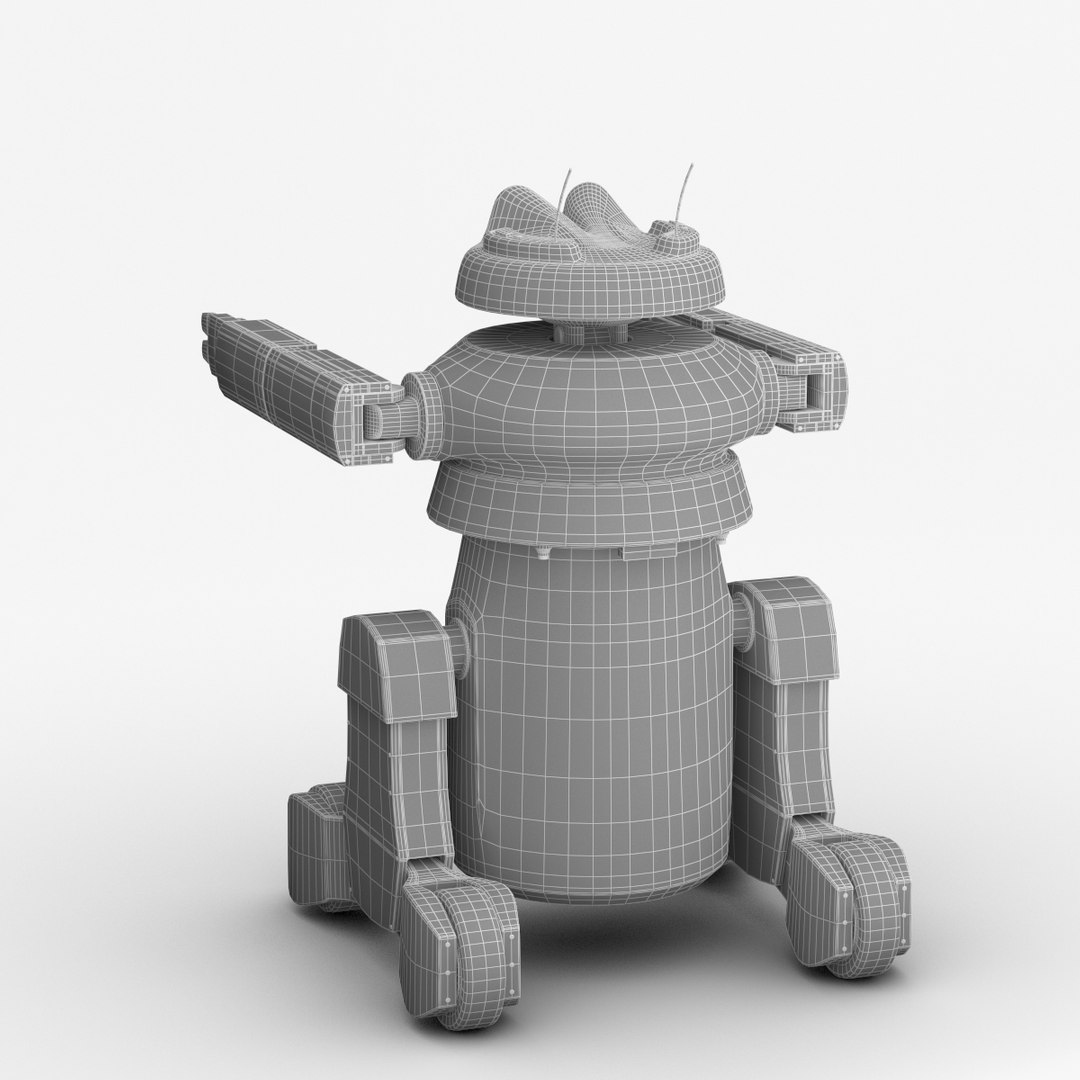 3D Robot Bot Model - TurboSquid 1155625