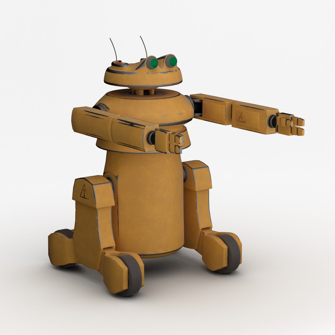 3D Robot Bot Model - TurboSquid 1155625