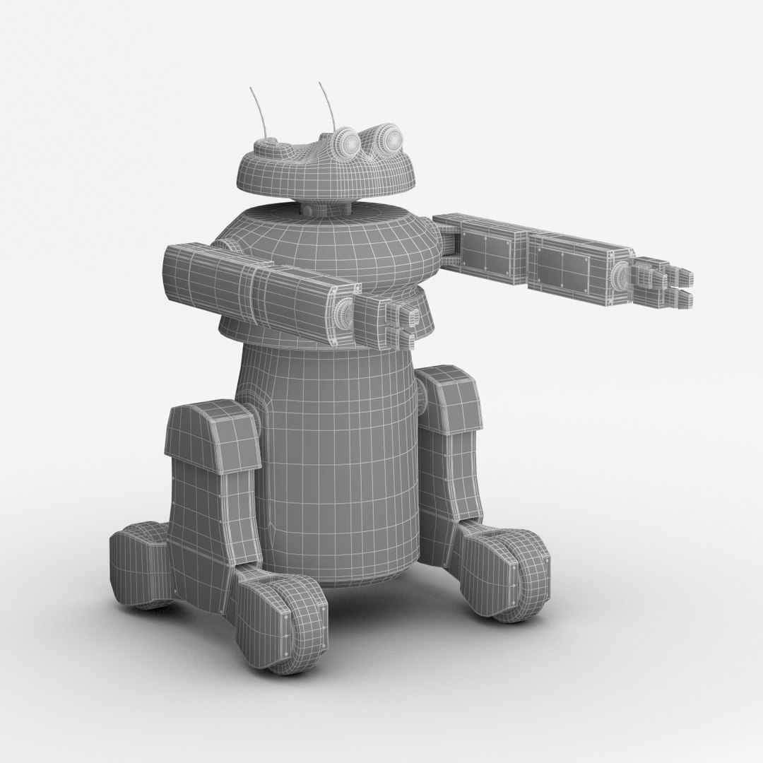 3D Robot Bot Model - TurboSquid 1155625