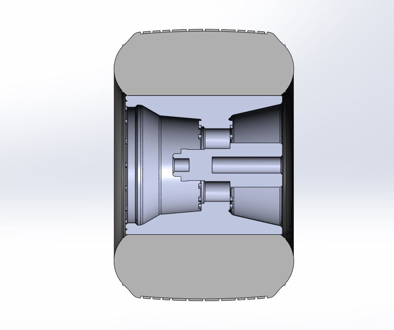 Diecast Rear Wheel From Sprint Car Version 2 Scale 1 To 25 Model ...