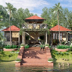 Resort 3D Models for Download | TurboSquid