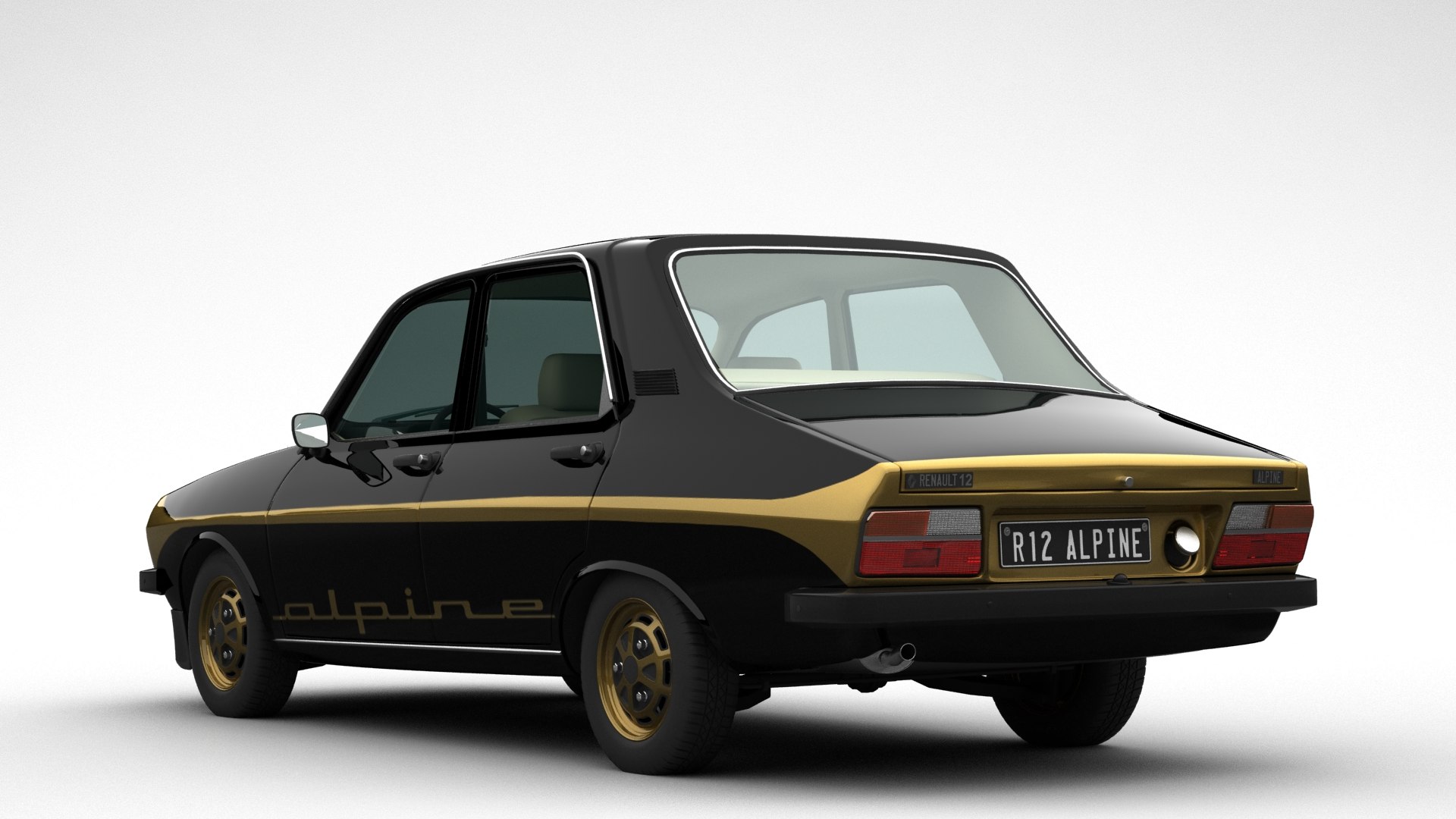 Renault 12 Alpine 3D Model - TurboSquid 2011009