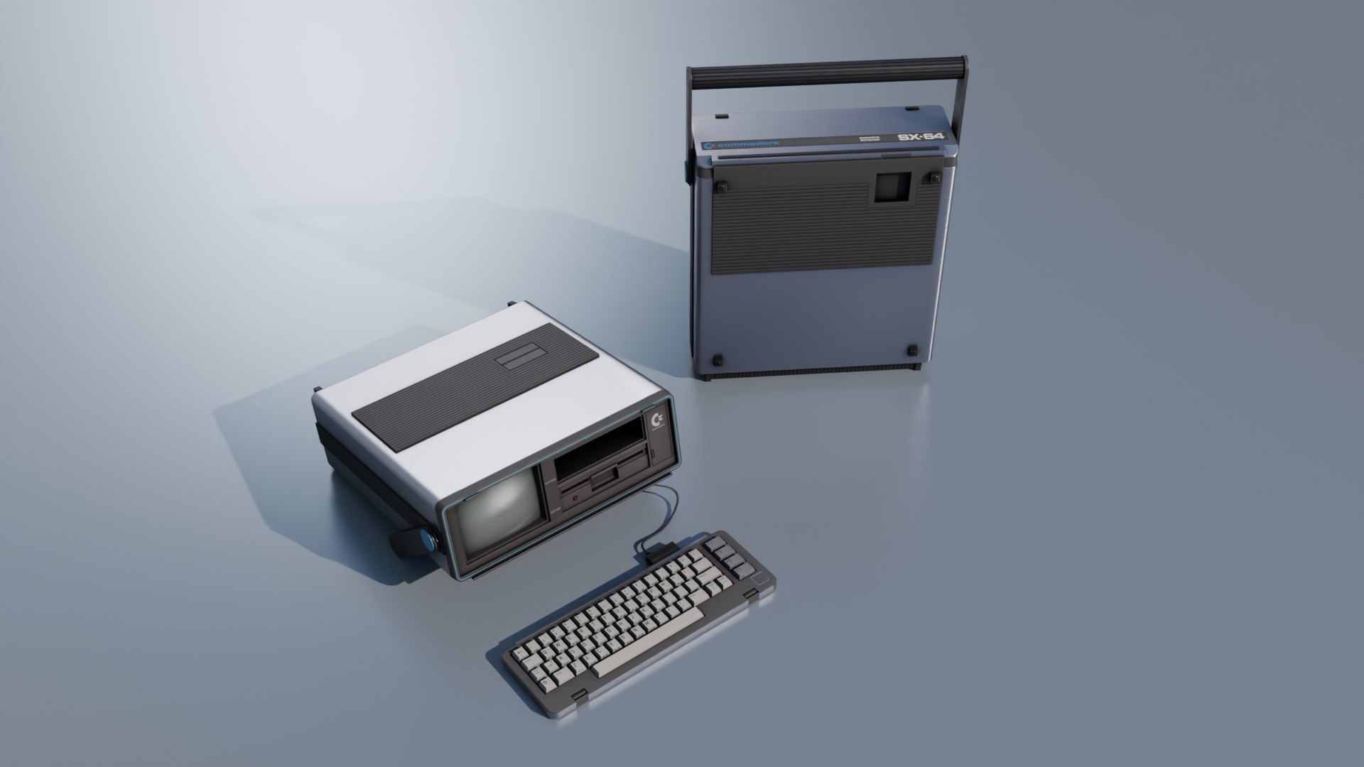 3D Commodore SX-64 Model - TurboSquid 2344756
