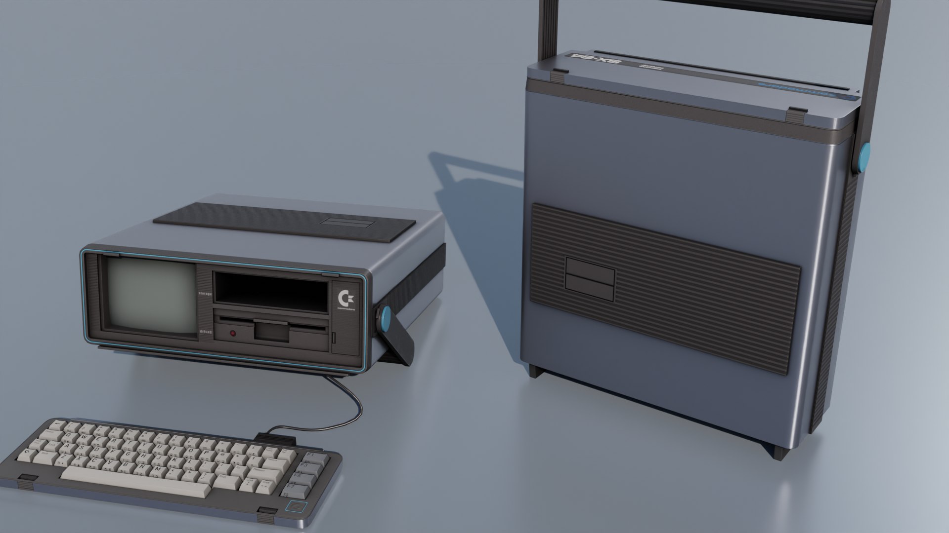 3D Commodore SX-64 Model - TurboSquid 2344756