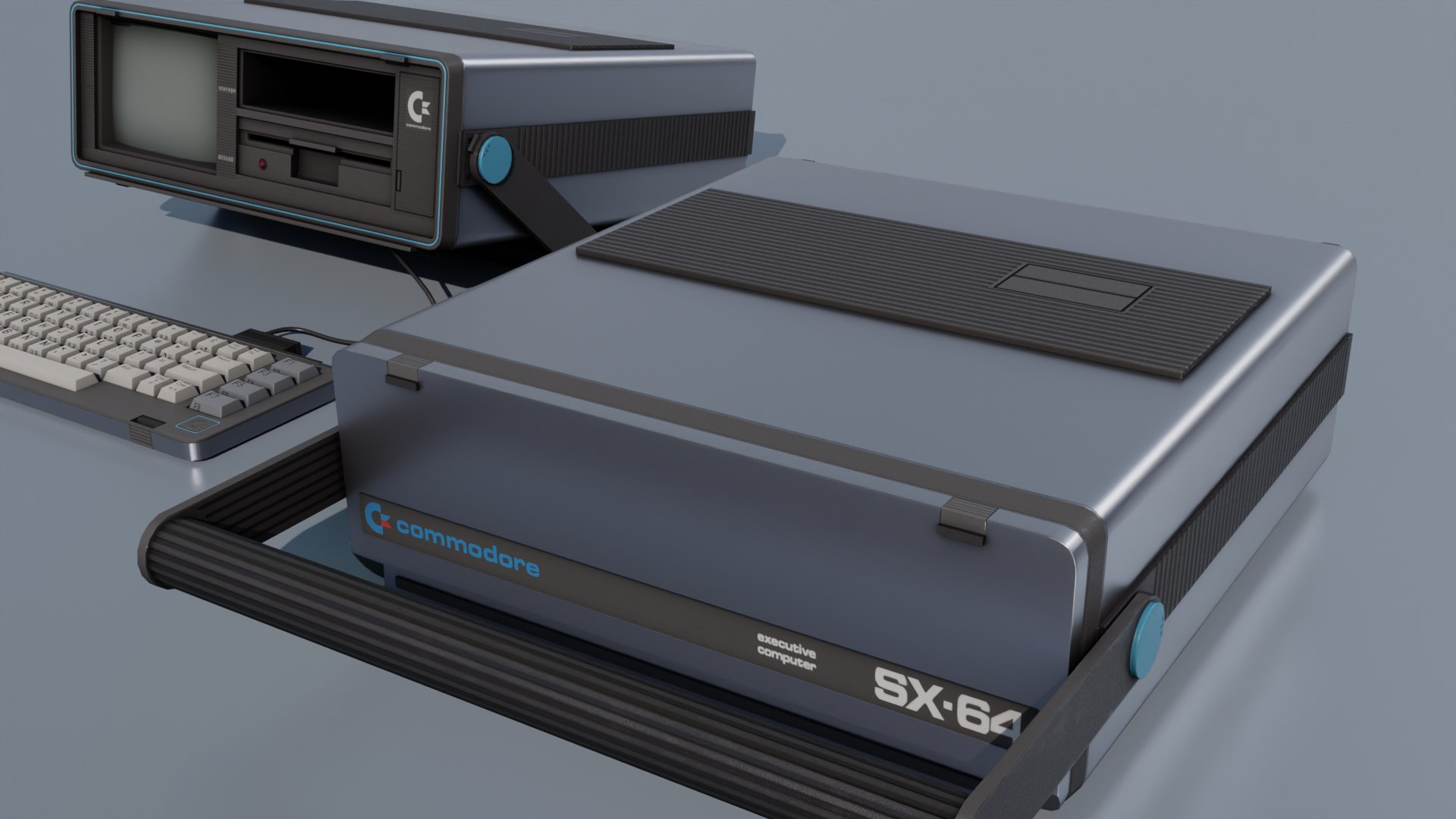 3D Commodore SX-64 Model - TurboSquid 2344756