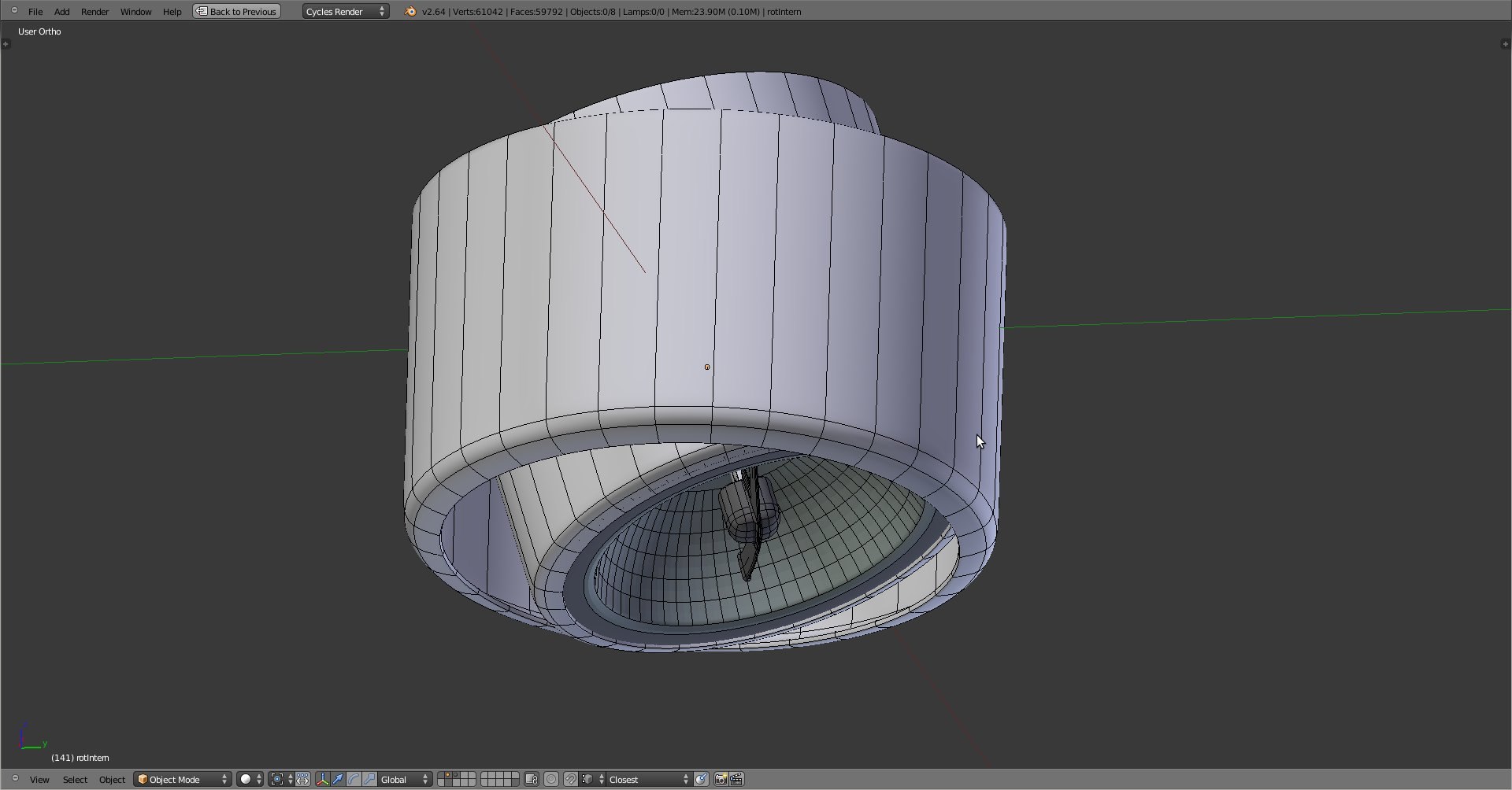 Spot Downlight Lamp 3d Obj