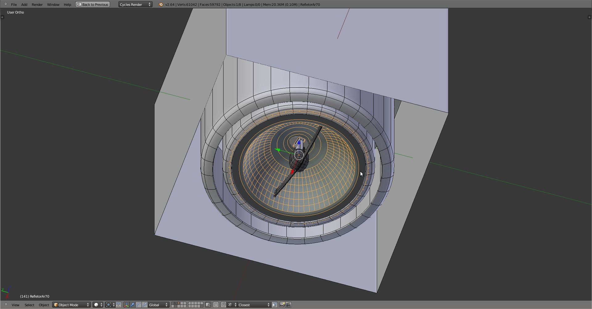 Spot Downlight Lamp 3d Obj