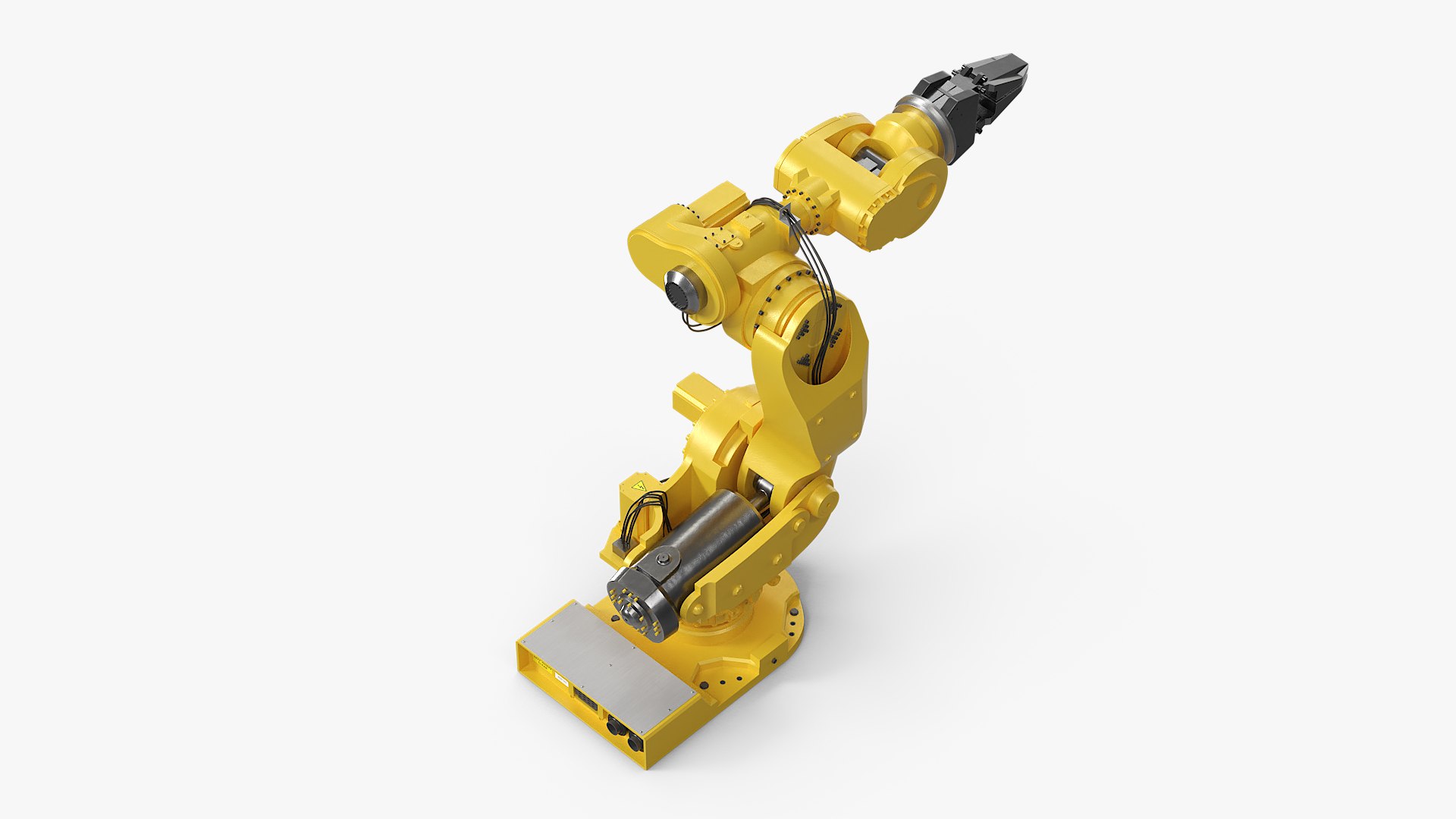 3D Industrial Robot With Gripper - TurboSquid 2385086