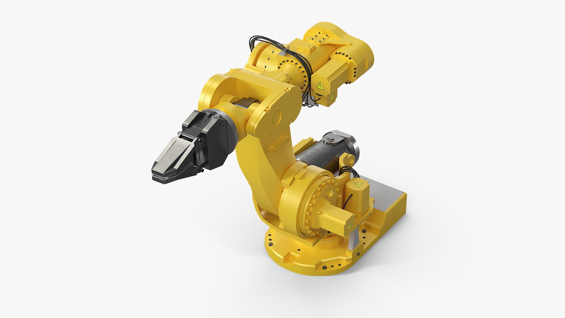 3D Industrial Robot With Gripper - TurboSquid 2385086