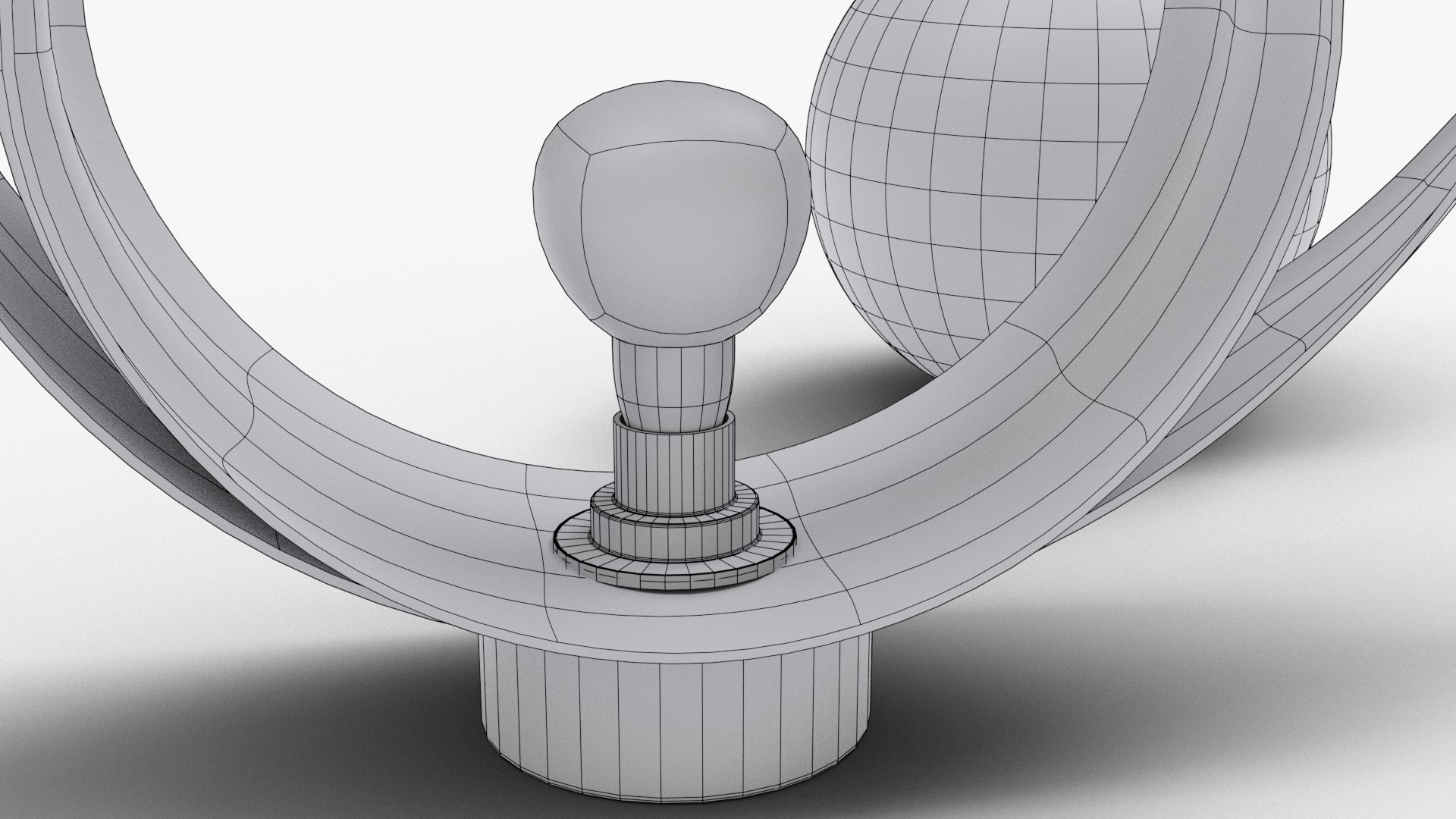 3D Model Bedside Table Lamp - TurboSquid 1771149