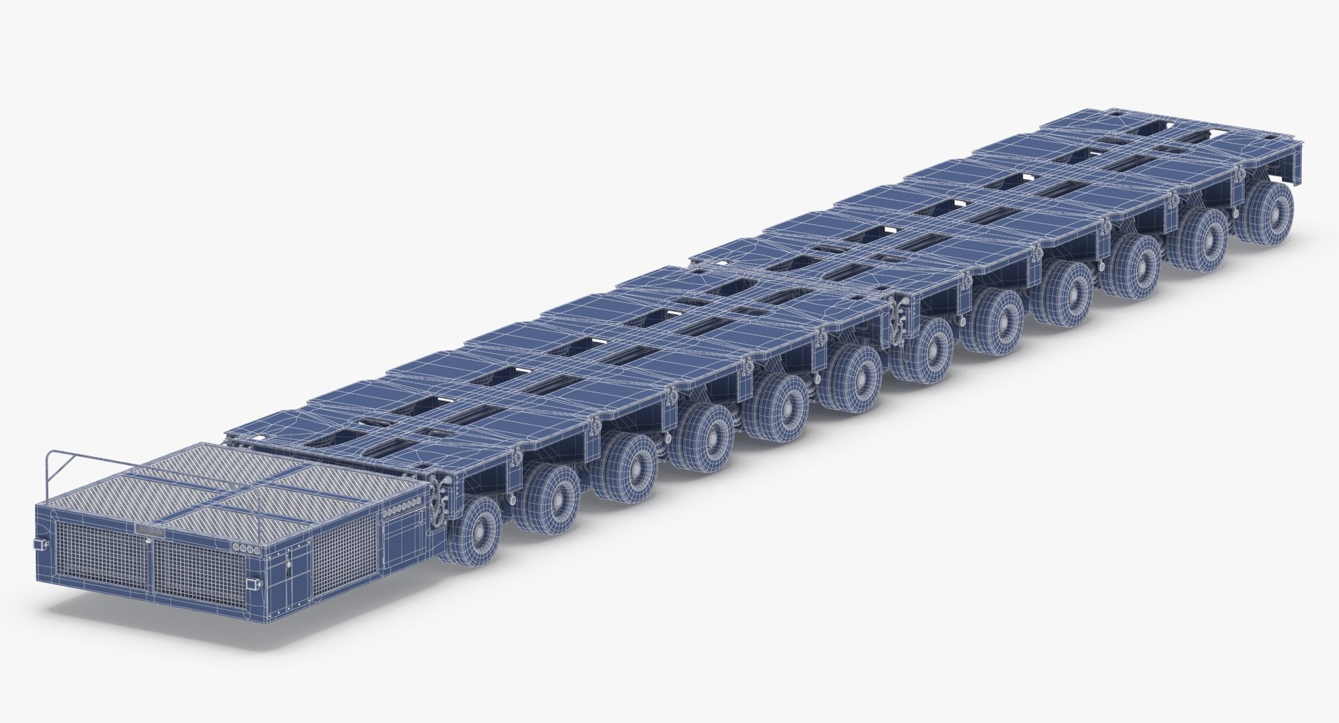 12 Axle Lines Modular 3D Model - TurboSquid 1709527