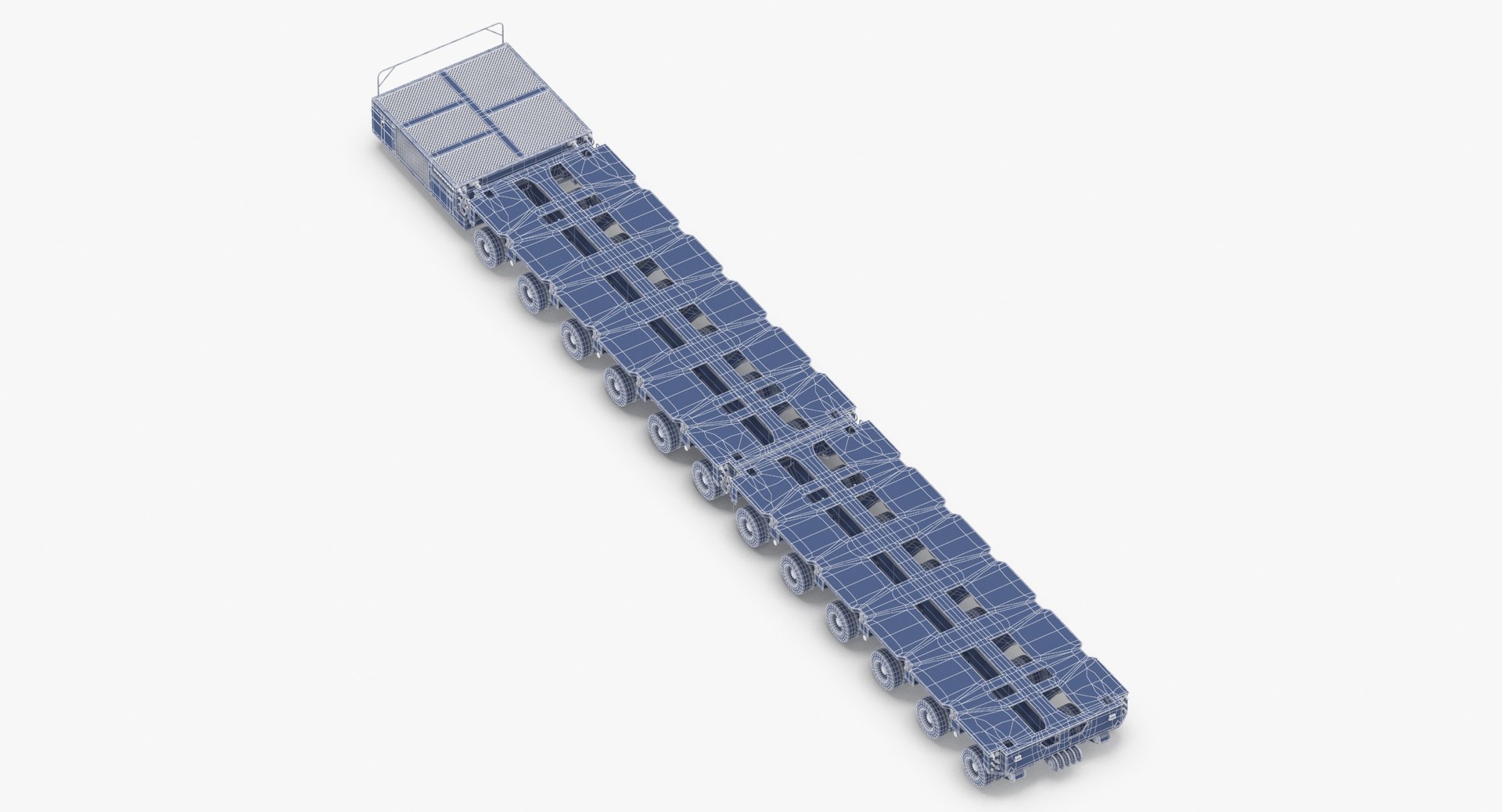 12 Axle Lines Modular 3D Model - TurboSquid 1709527